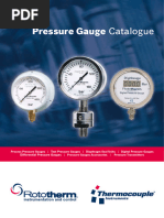 Installation & Operation Manual - Pressure Gauge | PDF | Pressure ...