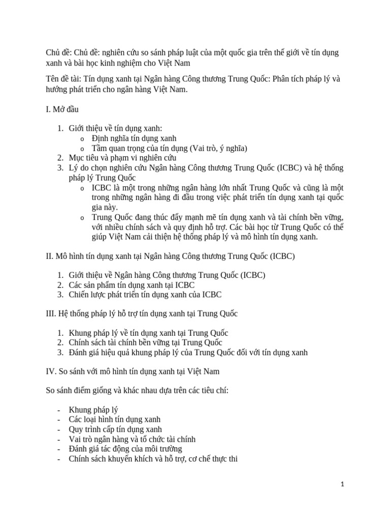 Tín D NG Xanh | PDF