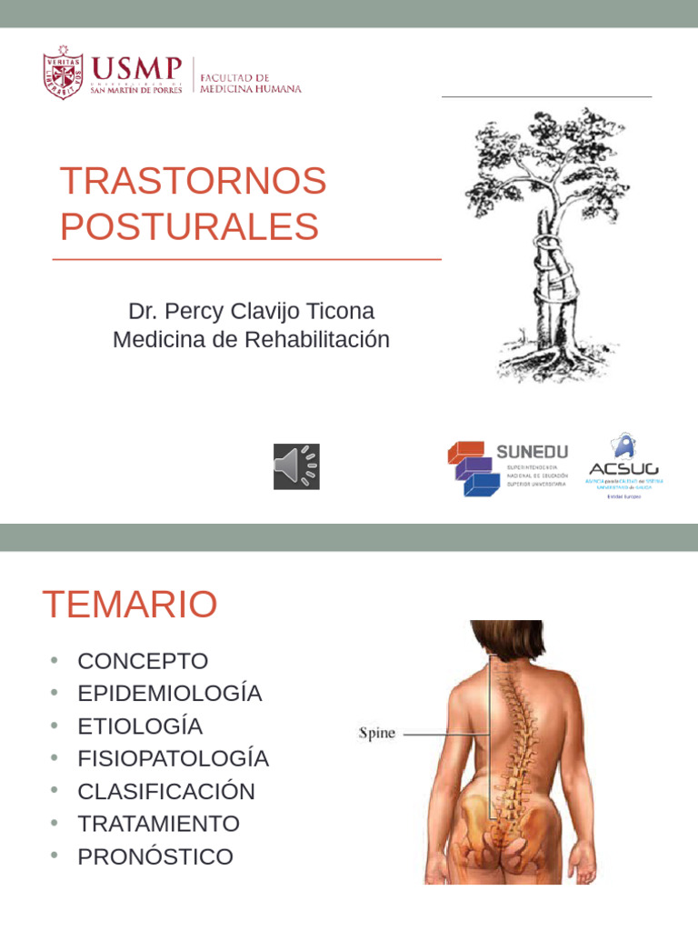 Trastornos Posturales: Diagnóstico y Tratamiento | PDF | Escoliosis ...