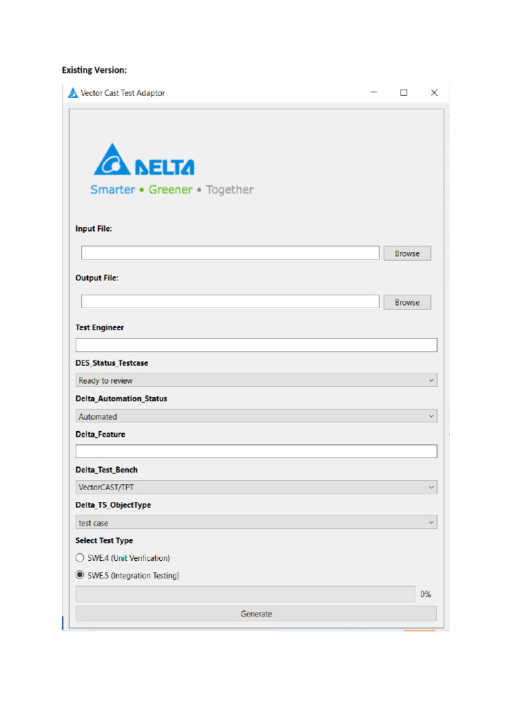 Delta Automation Test Case Overview | PDF
