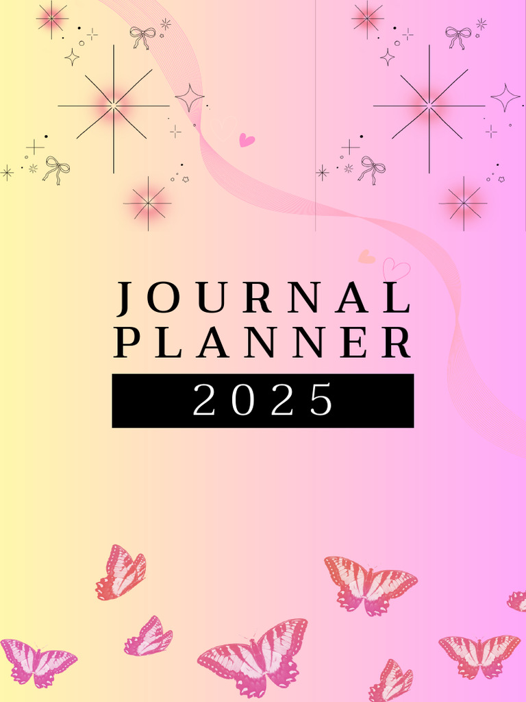 2025 Comprehensive Planner Journal | PDF