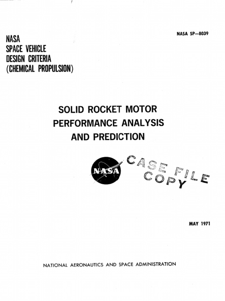 Nasa SP-8039 | PDF