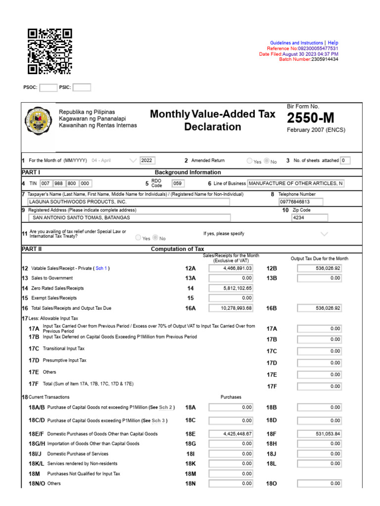 Vat-2023 04 | PDF