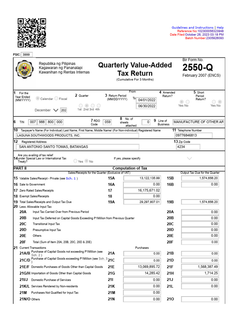 Vat-2023 06 | PDF