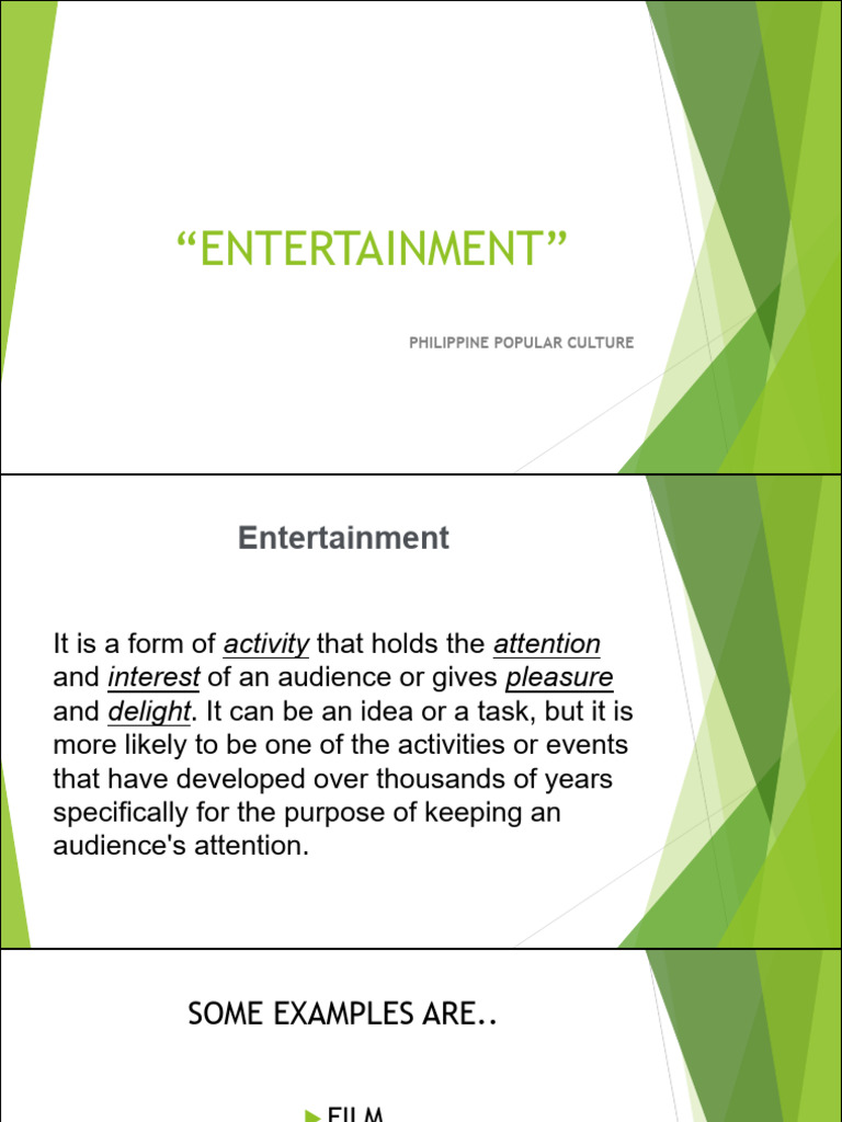 Entertainment PPC | PDF