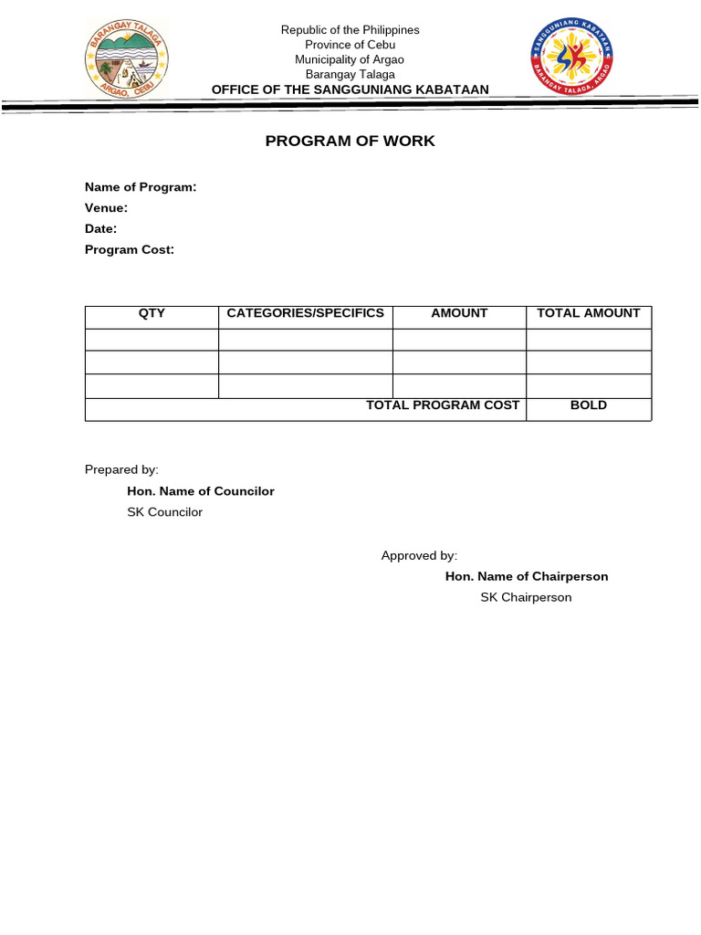 SK Full Disclosure Board Template | PDF