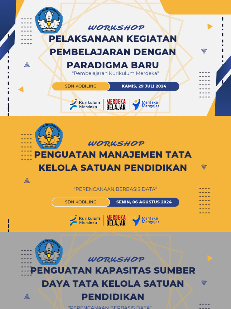 Kuning Modern Spanduk Acara Seminar Nasional Pelatihan Inovasi (1) | PDF