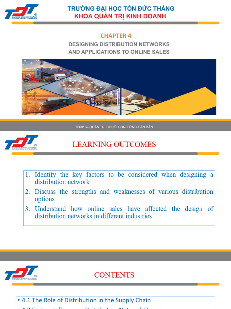 Chapter4 - Designing Distribution Networks | PDF | Inventory | Warehouse