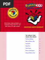 CFOP | PDF | Recreational Mathematics | Logic Puzzles