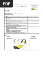 Web Sling Inspection Checklist | PDF
