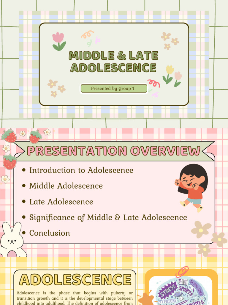 Stages of Adolescent Development | PDF | Adolescence | Mental Disorder