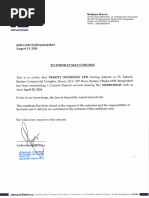 No PE Declaration | PDF | Business | Finance & Money Management