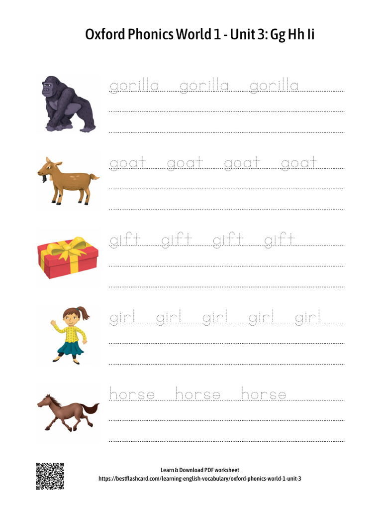 Oxford Phonics | PDF