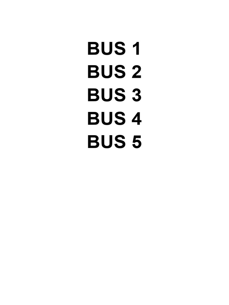 Bus PDF | PDF