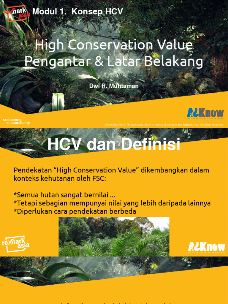 Modul 1. Konsep HCV | PDF