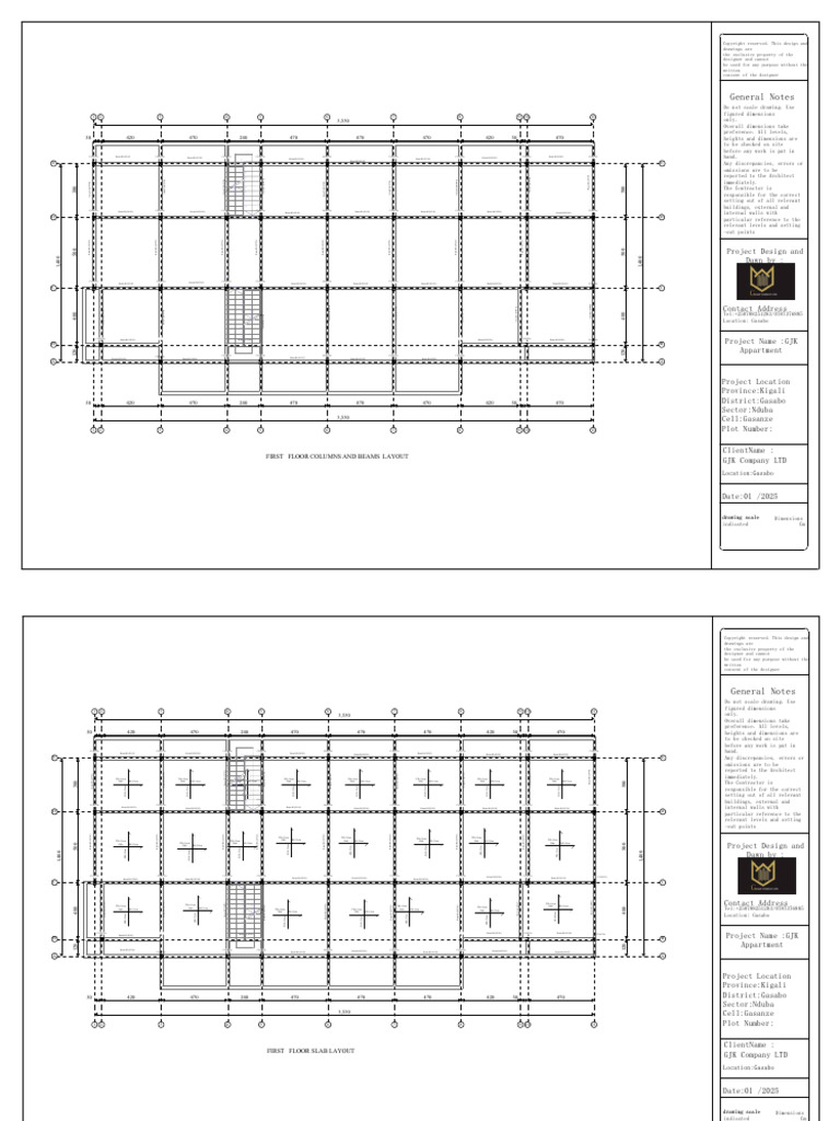 Modified Structural Details For Nduba Project | PDF