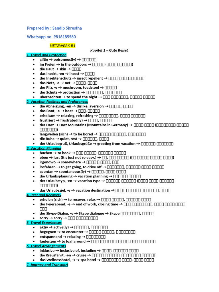 b1 vocab | PDF