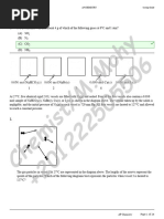A.P. Chemistry Unit 3 - Progress Check MCQ | PDF | Gases | Chemical Bond