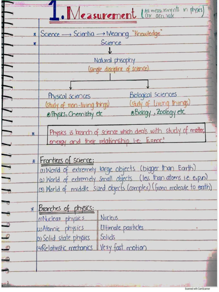 HandMade Physics Notes | PDF