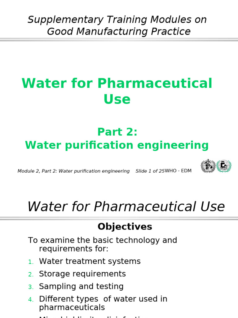 Part 2 Water Purification Engineering | PDF | Water Purification ...
