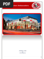 Popeyes Academy Training Overview | PDF | Cuisine | Foods