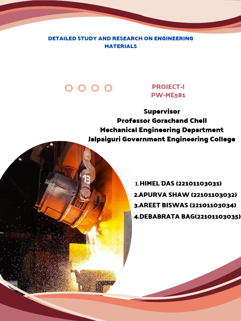 Engineering Materials Research Study | PDF