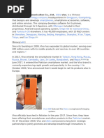 Vivo (Technology Company) - Wikipedia | PDF | Mobile Telecommunications User Equipment