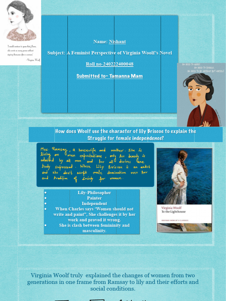 Feminist Insights in Woolf's Work | PDF