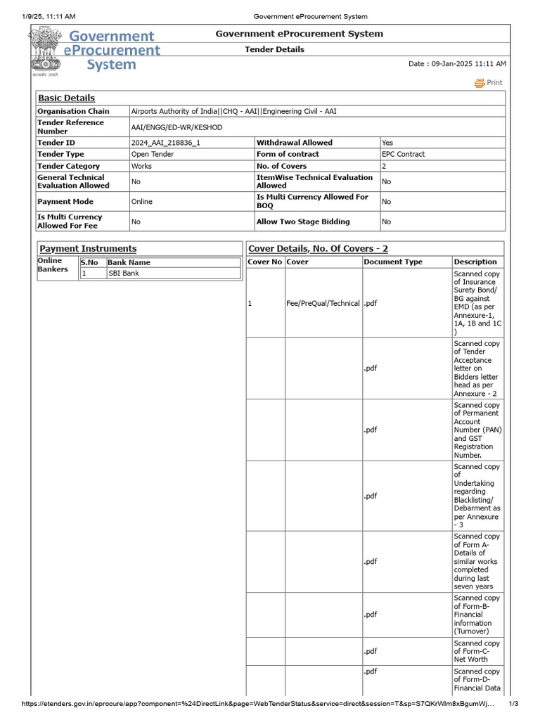 Government eProcurement System | PDF | Business