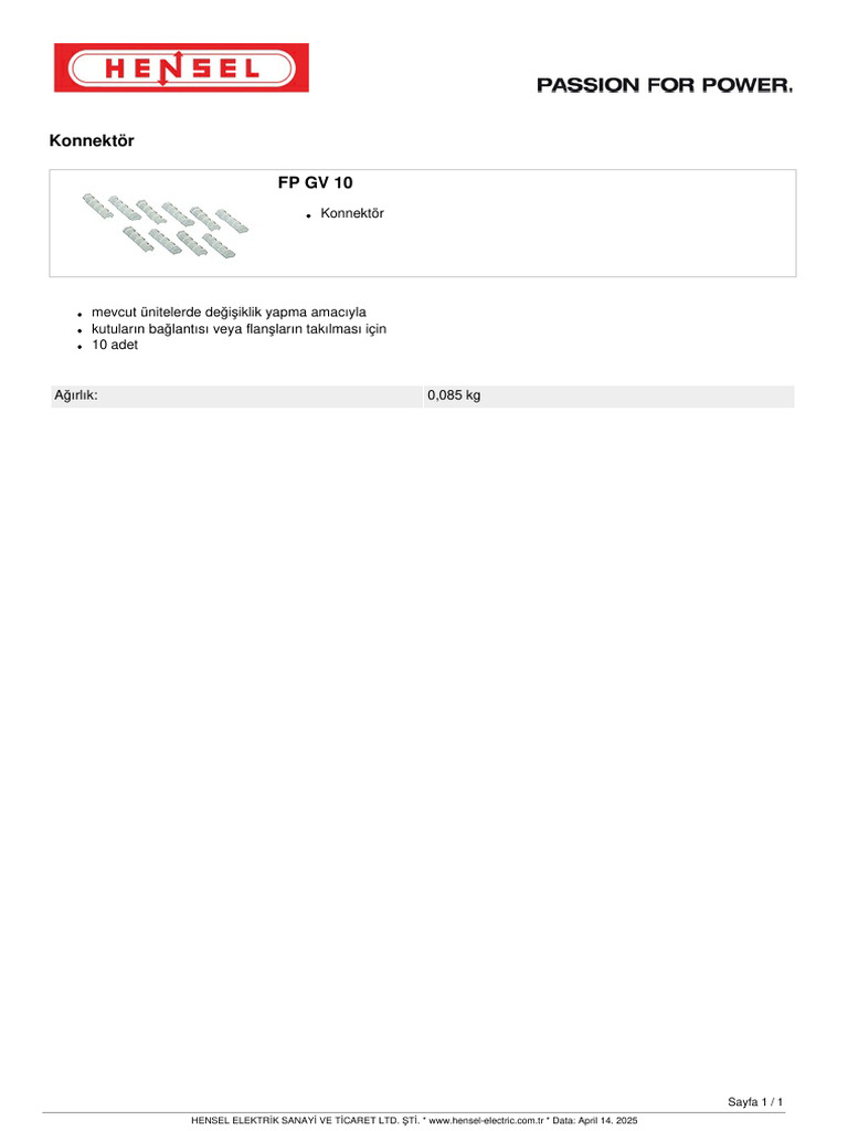 Hensel Electric | PDF