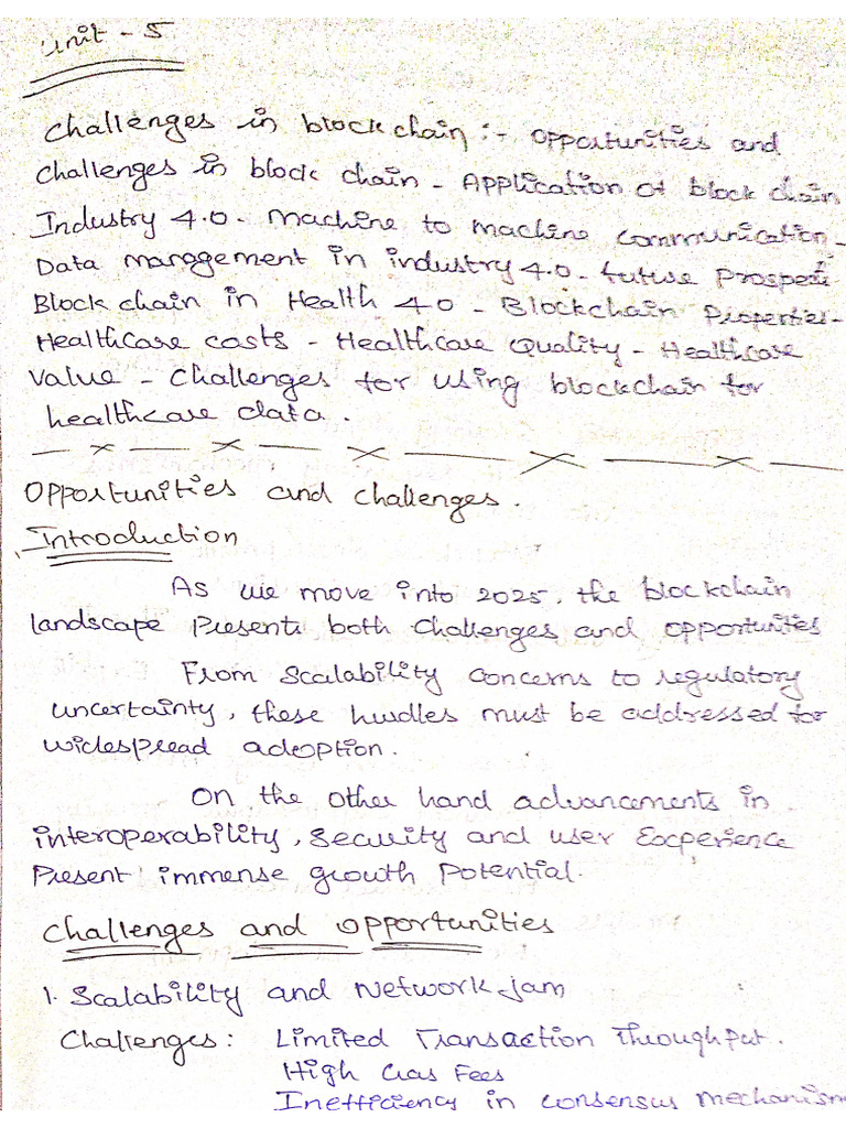 Blockchain Unit 5 | PDF
