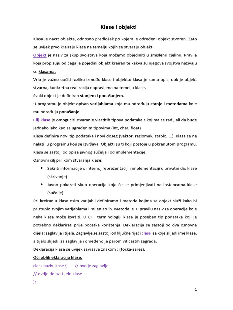 Sažetak Za Ponavljanje-2tr2 | PDF