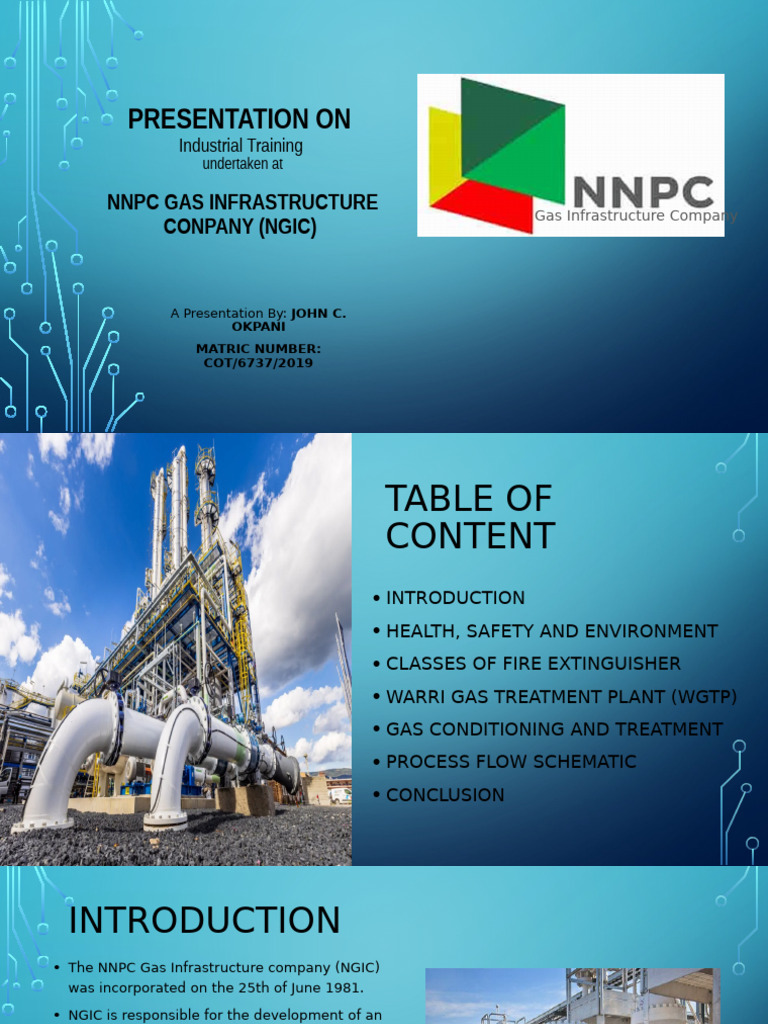 My NNPC Presentation Slide | PDF | Natural Gas | Fires