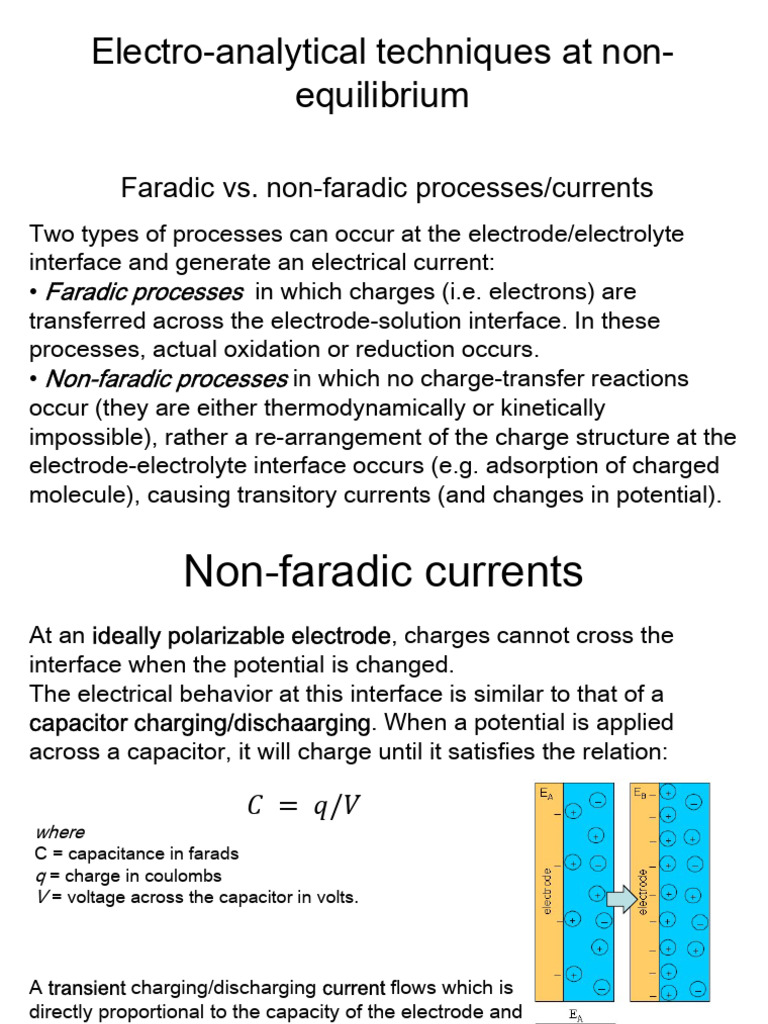 Lect7 - Amperometric Transducers | PDF | Redox | Electrode