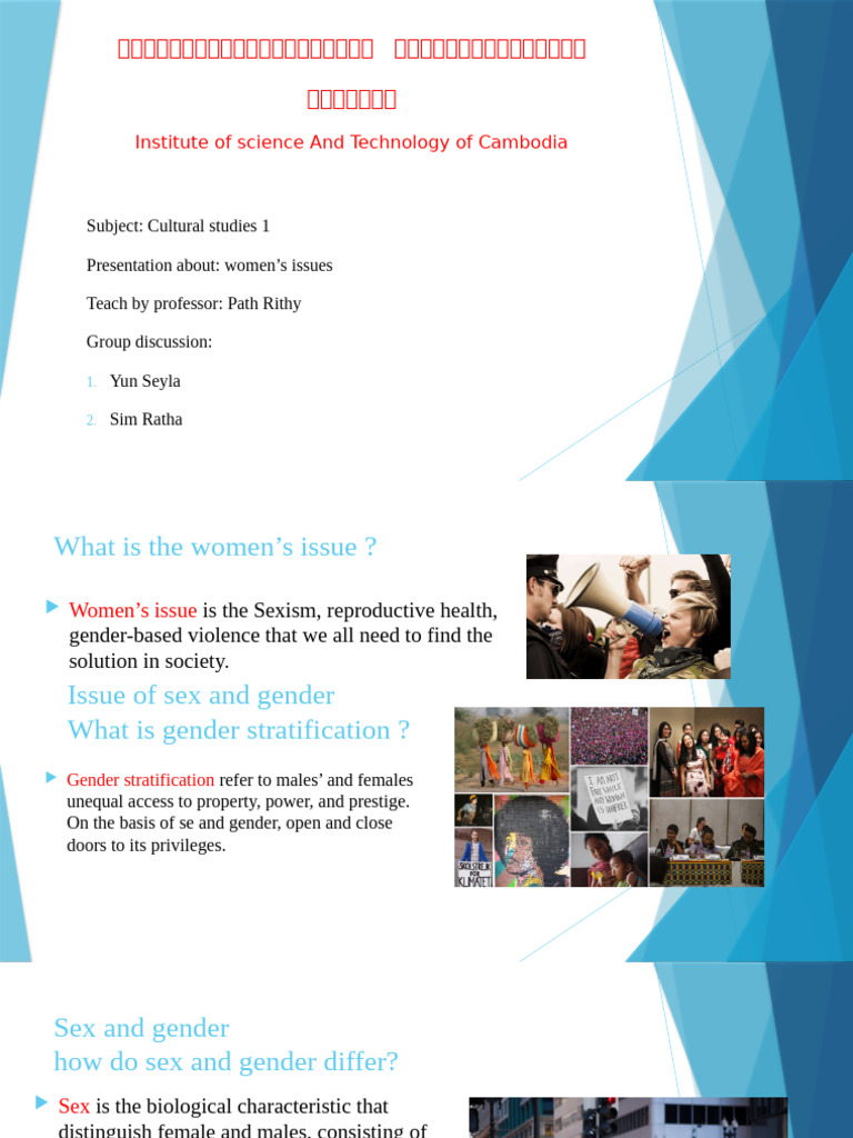 Women's Issues and Gender Inequality | PDF