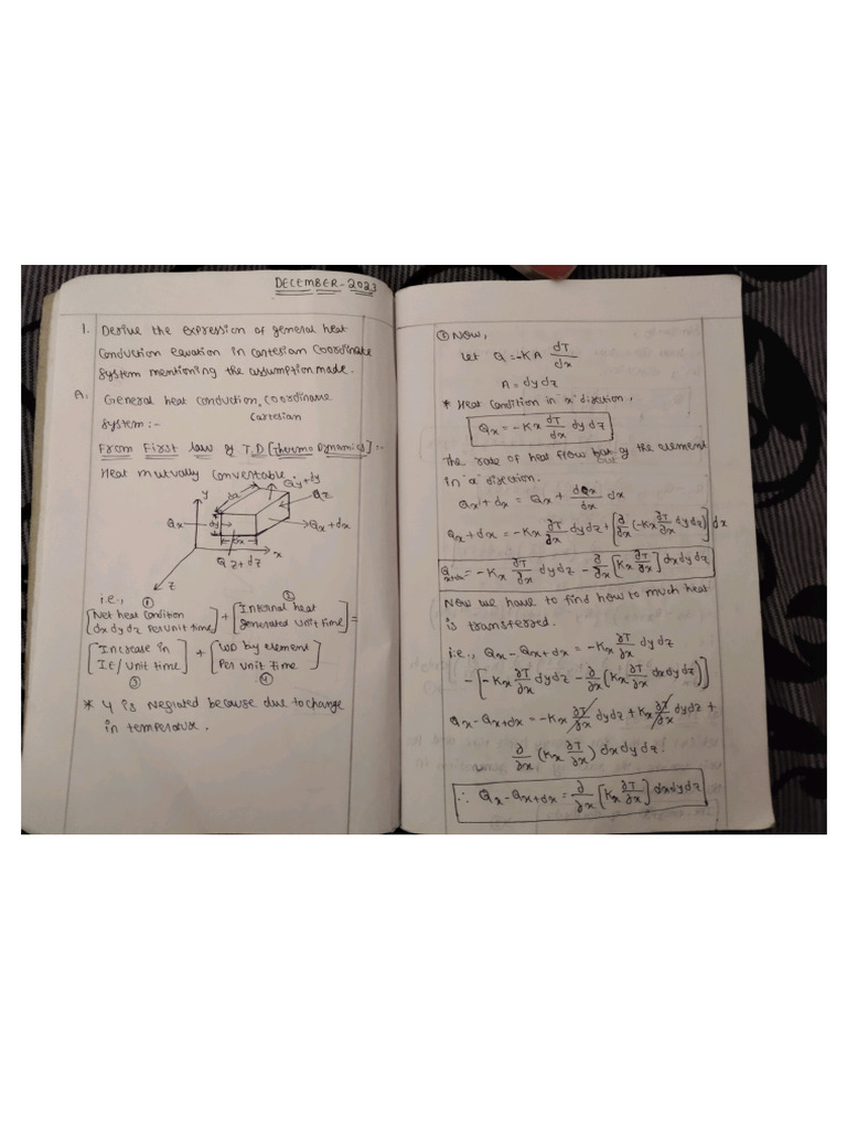 Heat Transfer Notes 1-4 Units | PDF