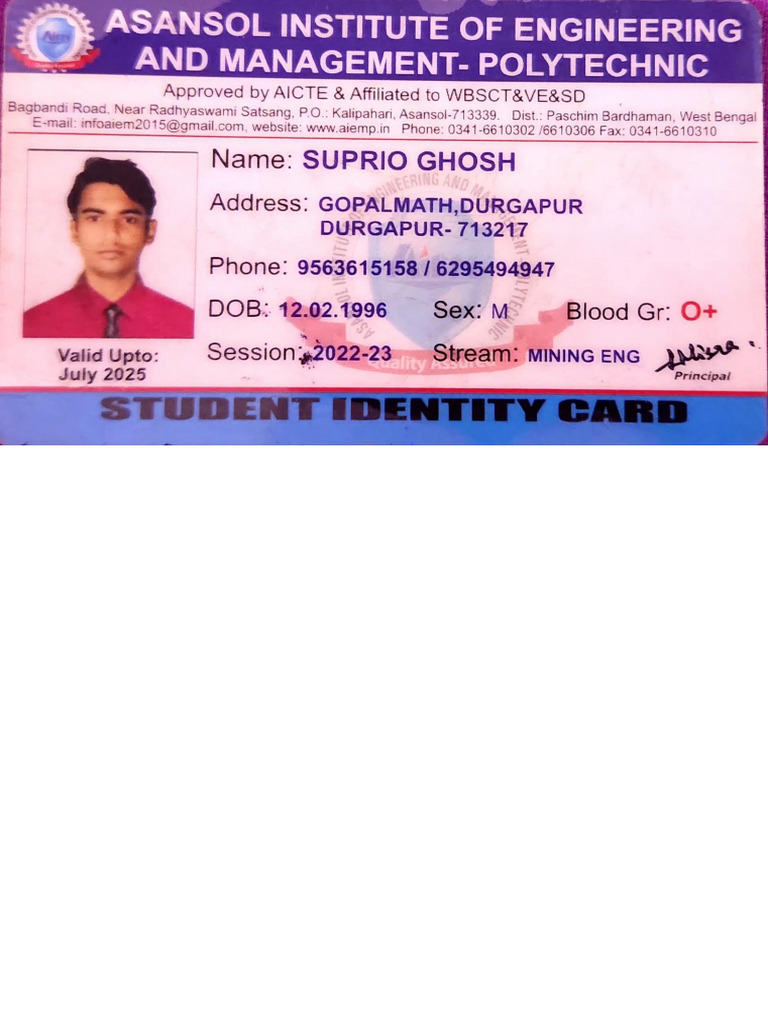 Student ID Card | PDF