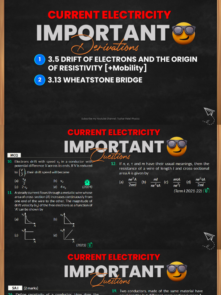 Most Important Questions CH 3 | PDF