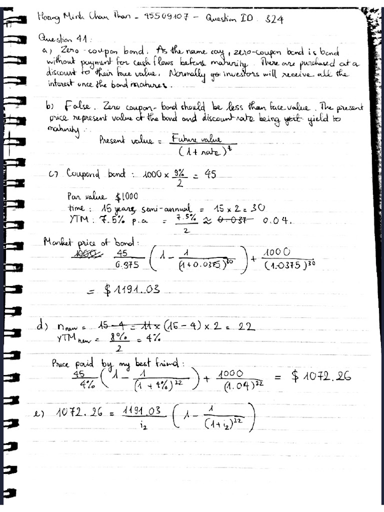 finance note | PDF