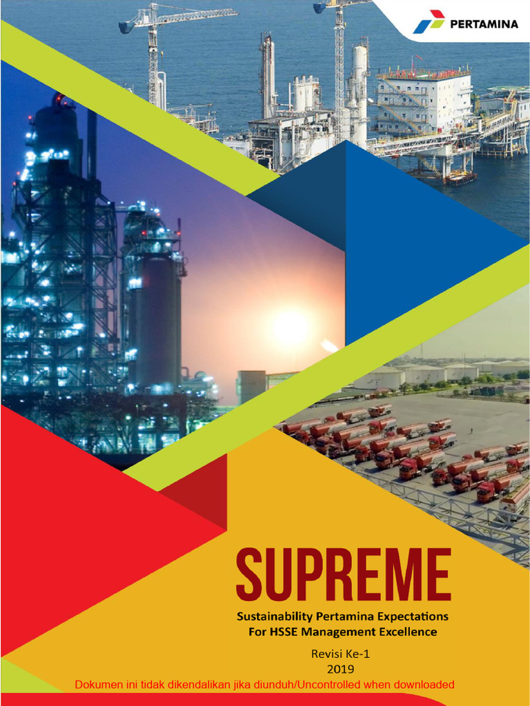 Pedoman Sistem Manajemen HSSE SUPREME | PDF