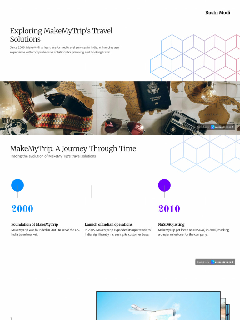 Exploring MakeMyTrip's Travel Solutions | PDF