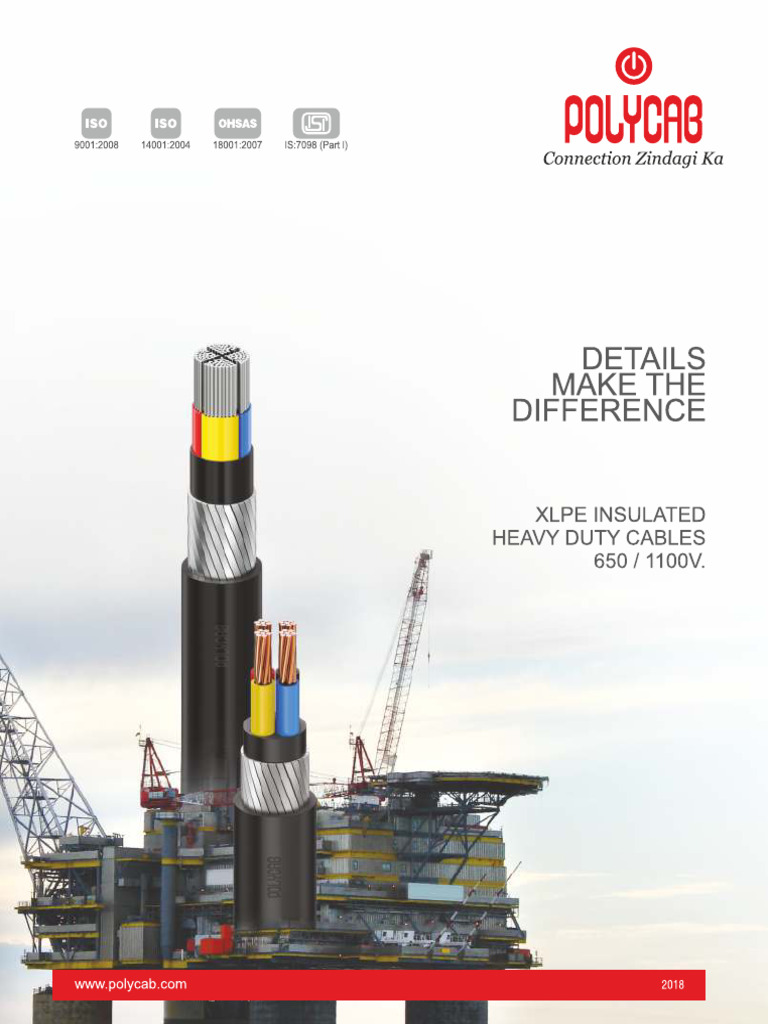 LT Xlpe Cable Polycab | PDF