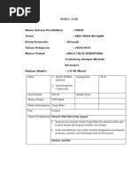 Modul Ajar Calistung | PDF | Seni & Disiplin Bahasa