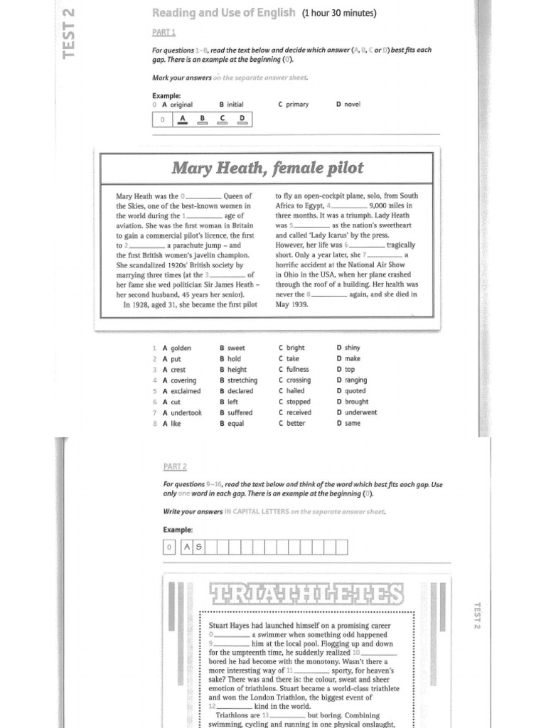 C1 Advanced CAE Cambridge English Advanced 2 | PDF