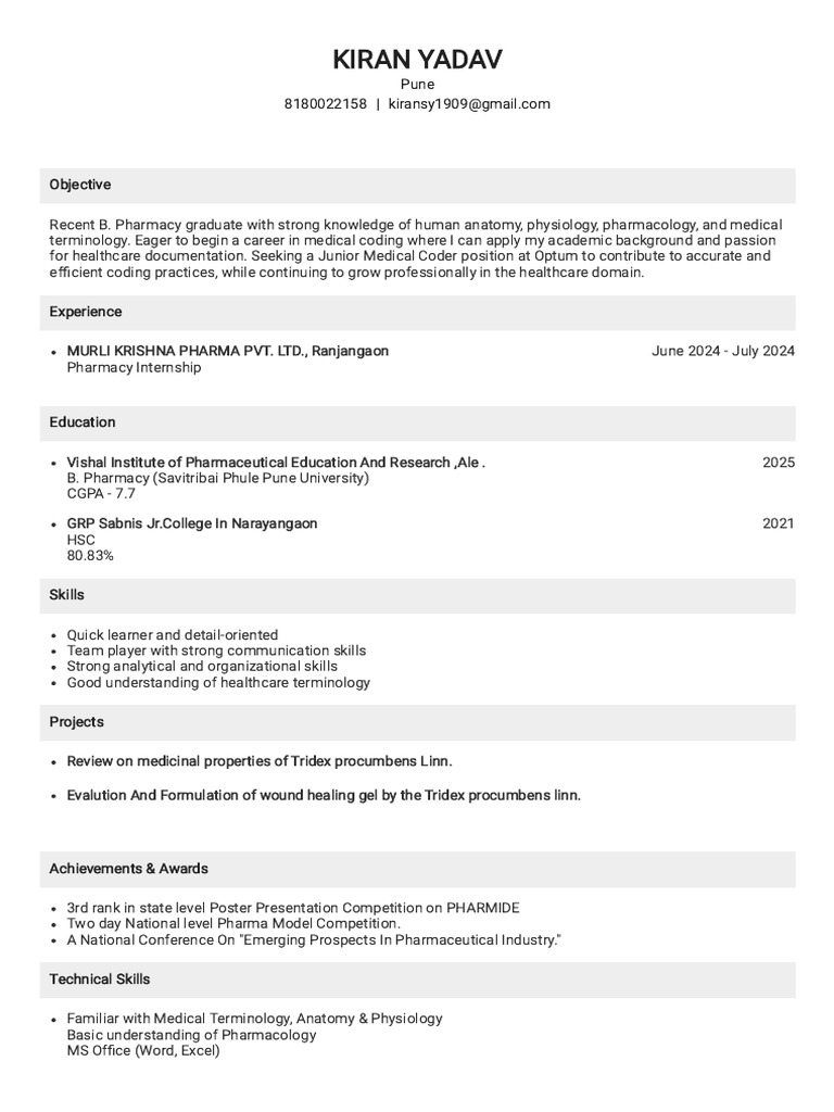 CV Medical Coding Optum PDF | PDF