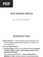 Antianginal Class | PDF | Vasodilation | Vascular Diseases