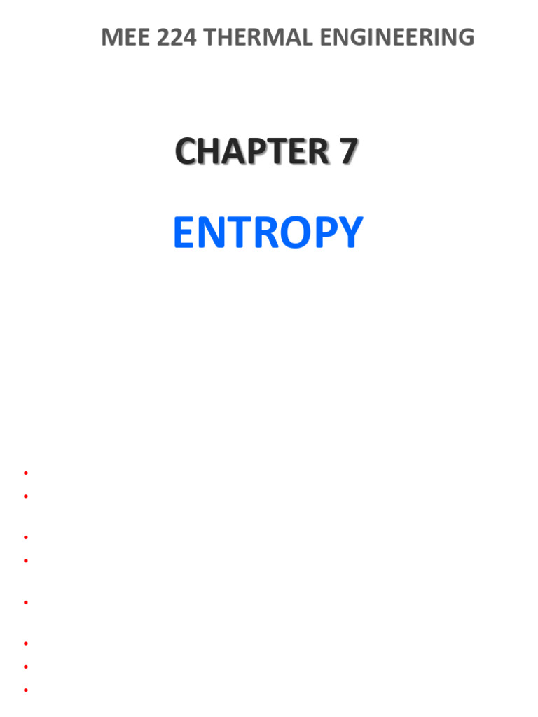 Thermo_7_2567 | PDF | Entropy | Second Law Of Thermodynamics