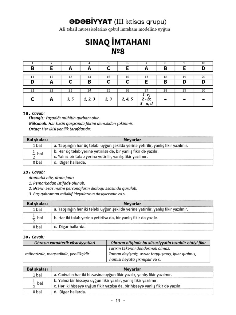 Edebiyyat_Qrup_3_AZ_sinaq_8-1 | PDF