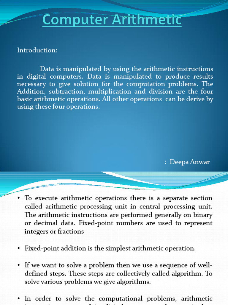 Binary Arithmetic Operations Explained | PDF | Multiplication | Arithmetic