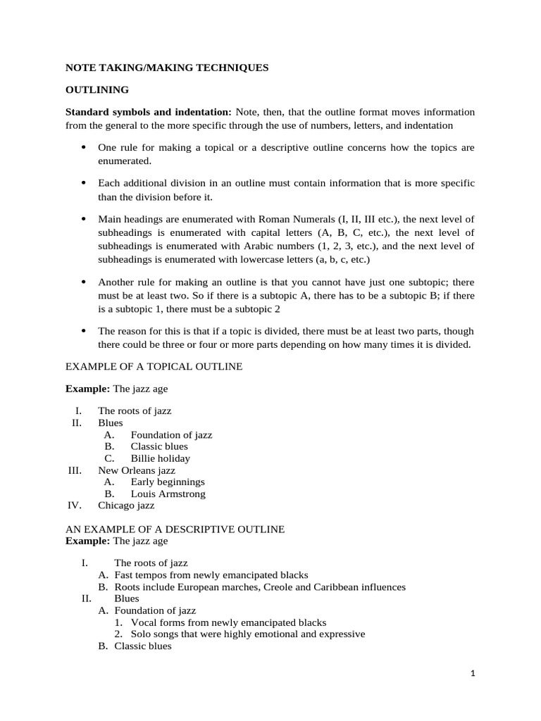 Study skills notetaking summary writing | PDF